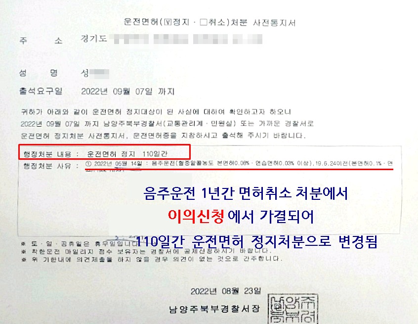 음주운전 면허취소 행정심판 음주운전구제 이의신청 음주운전벌금 행정심판전문센터